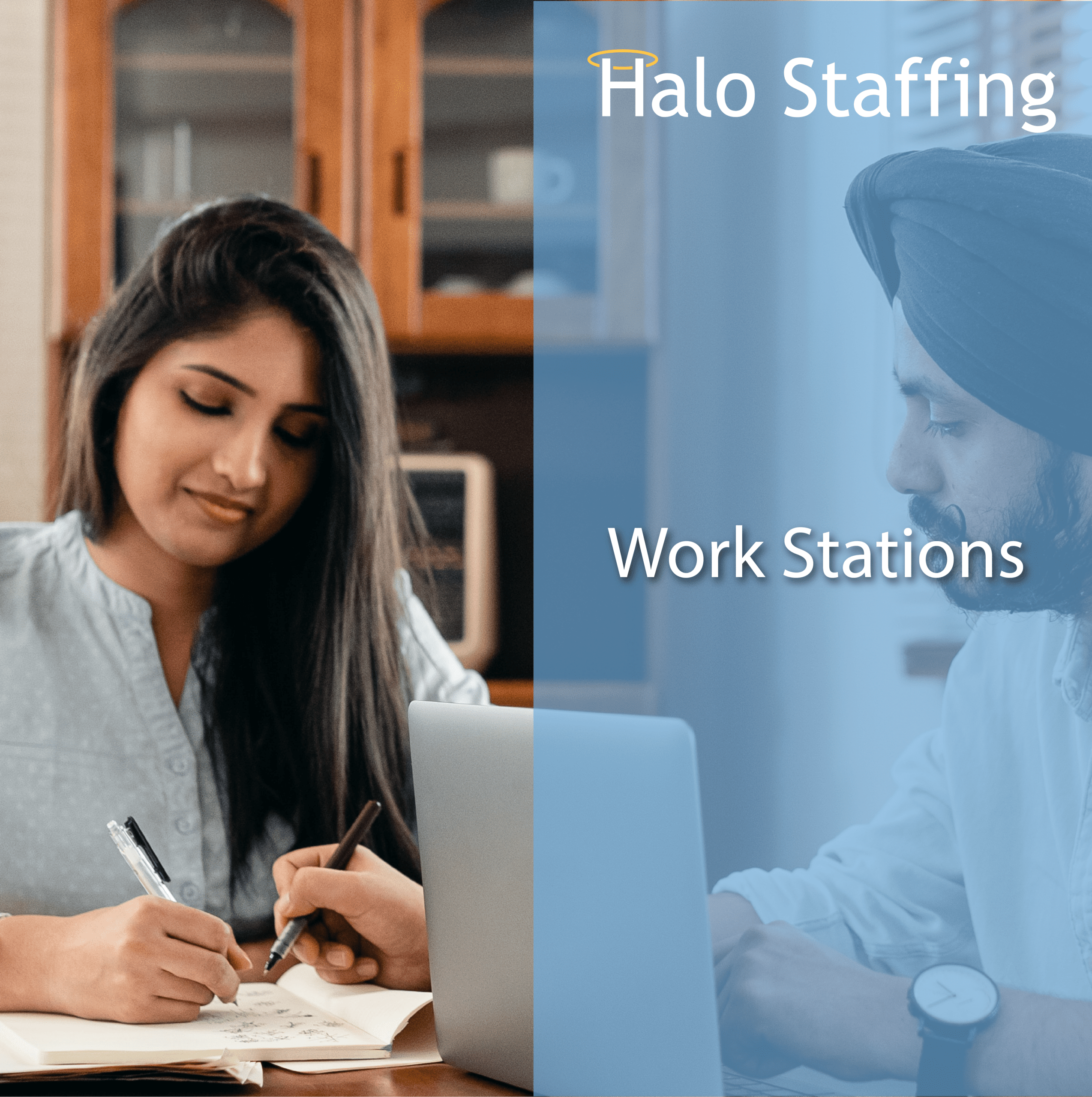 Work Stations - Halo Staffing