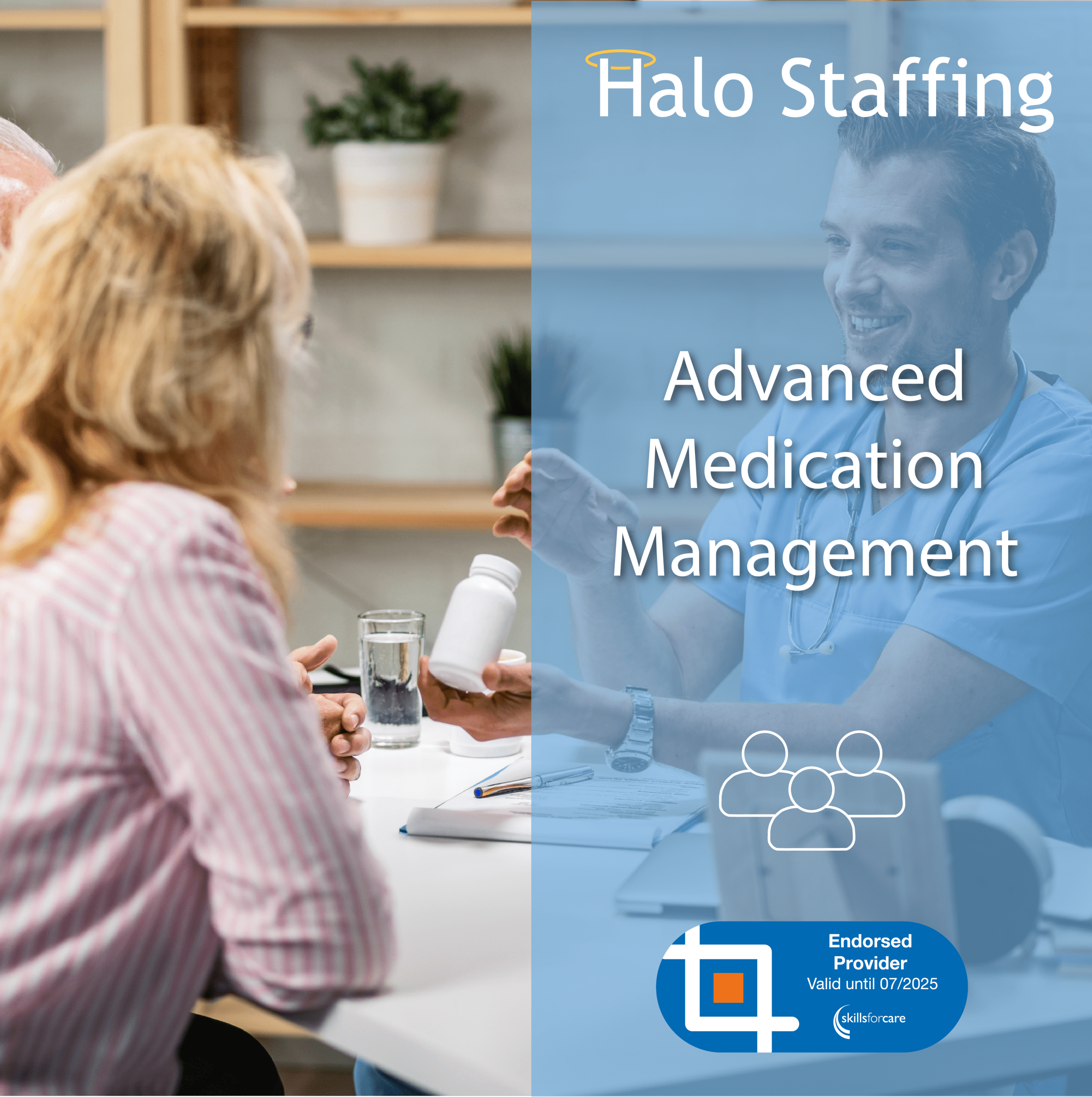 Advanced Medication Management (Face-to-Face) course - Halo Staffing